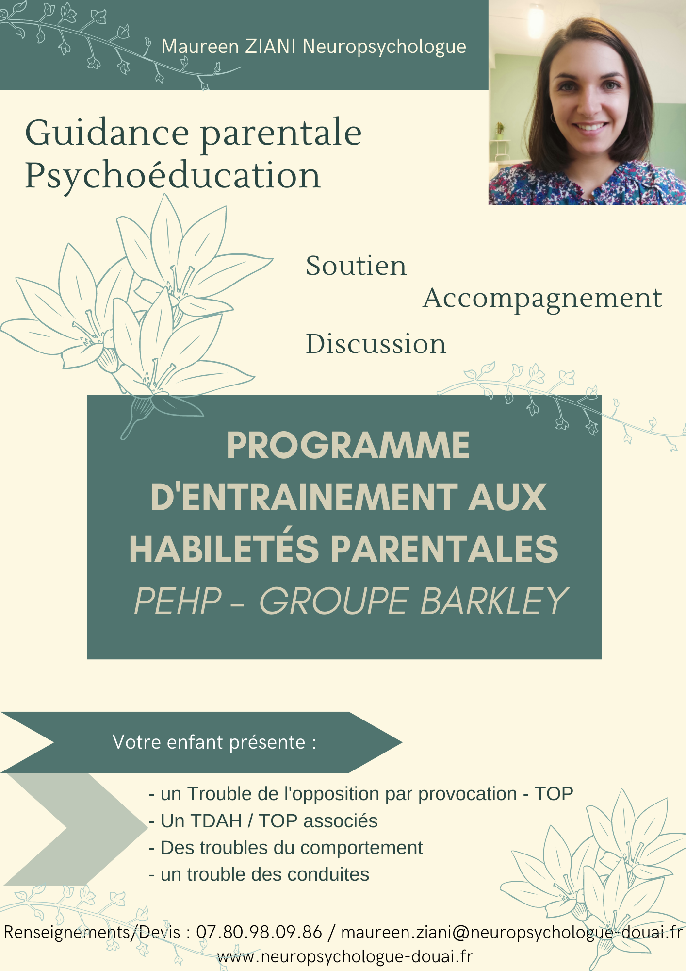 Méthode BARKLEY – Maureen ZIANI Psychologue Neuropsychologue Douai